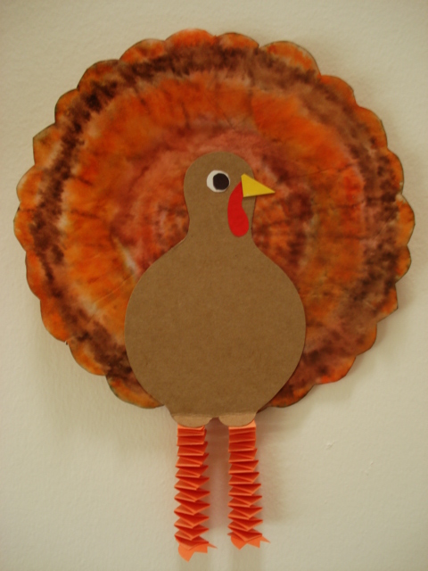 a faithful attempt: Coffee Filter Turkey Craft