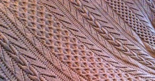Beautiful Skills - Crochet Knitting Quilting : Cable Lace Afghan - Free ...
