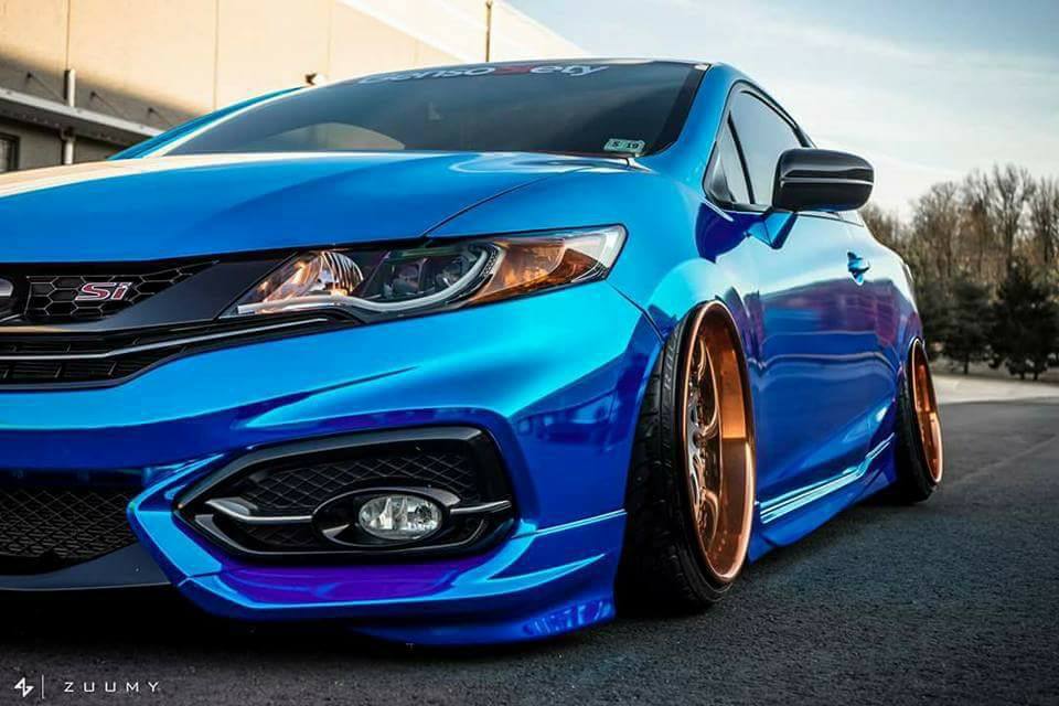 Honda Civic Si Azul - Carro Luxuoso