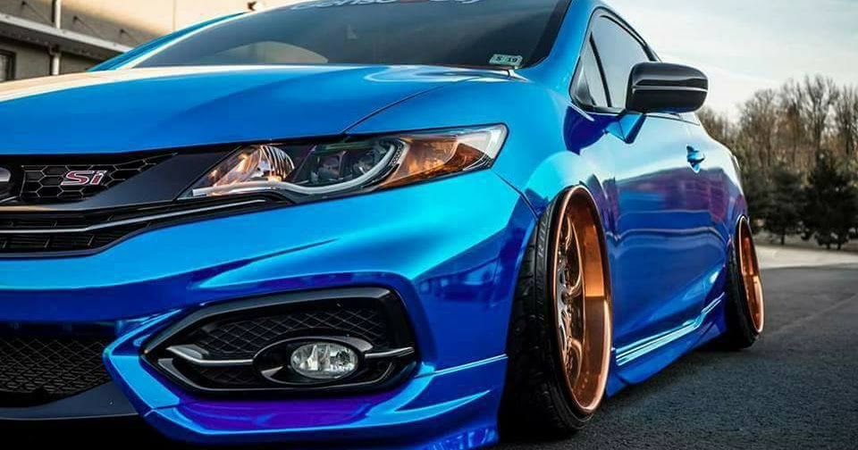 Honda Civic Si Azul - Carro Luxuoso