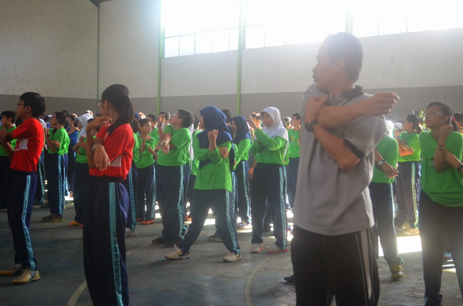 uswadinlabschool: SENAM KESEGARAN JASMANI (SKJ) BERSAMA SEBELUM UAS I