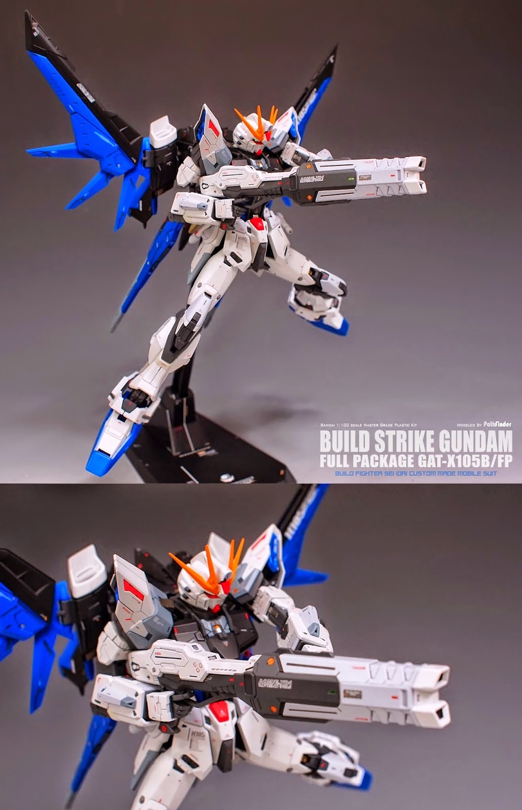 Gundam Family: 1/100 MG Build Strike Gundam Full Package "Freedom ...