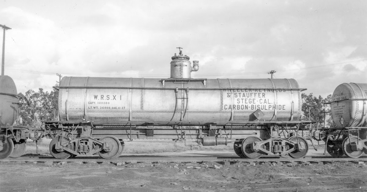 Prototype Railroad Topics: Wheeler, Reynolds & Stauffer Tank Car WRSX 1
