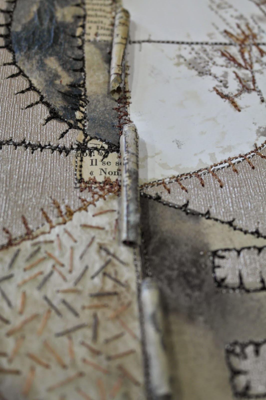 H-anne-Made: Stitched Collage Workshop