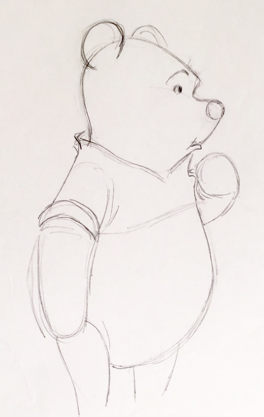 Animation Collection: Original Production Animation Drawing of Winnie ...