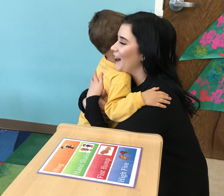 Academy of Harpeth Village: Hug, Handshake, High Five, or Fist Bump!