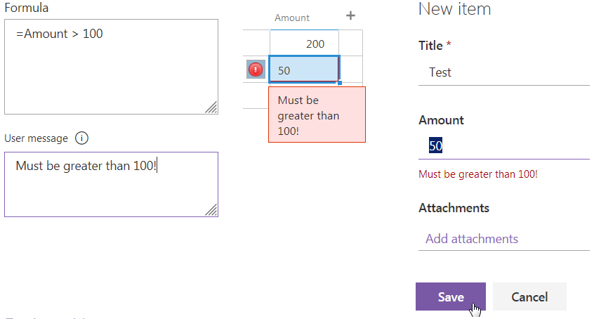 Sharepoint Validation Formula Tip Don T Use If Mike Smith S Tech Training Notes Sharepoint
