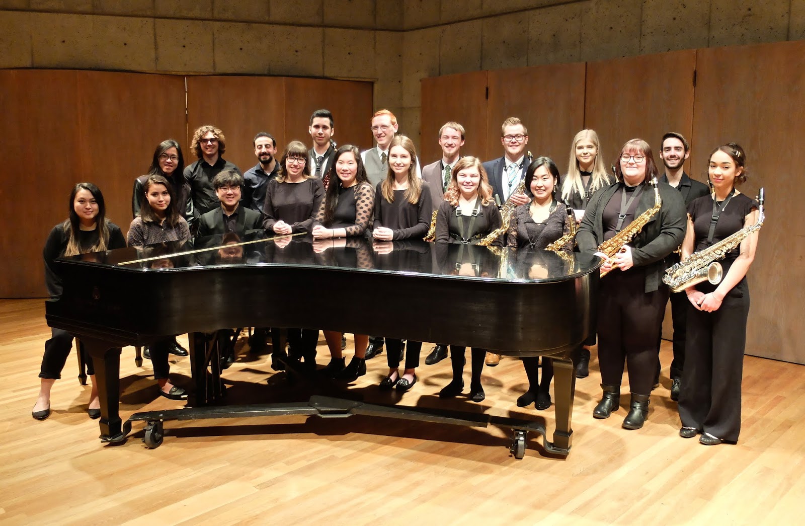 University of Victoria Saxophone Studio: 2019