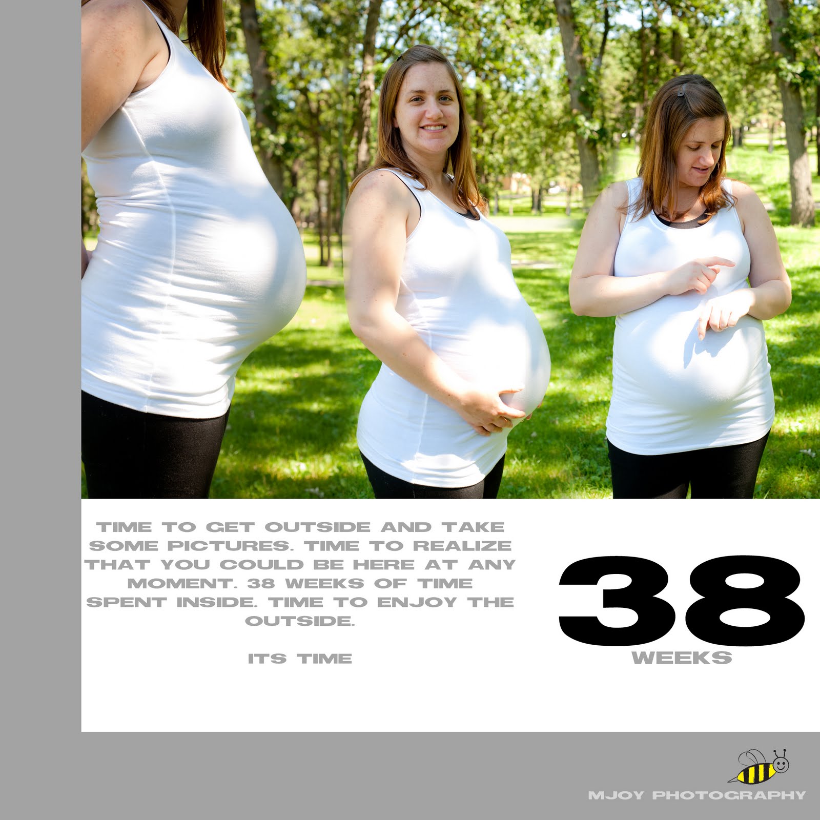 Joy With Sugar on Top: 3 Weeks + Belly Bump Shots Finale.