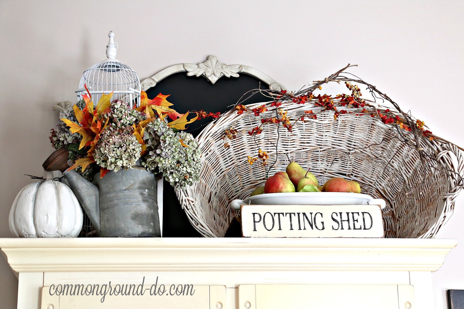 common ground : Bountiful Fall Baskets Blog Hop