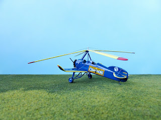 Wings of Intent: Pitcairn Autogyro HO scale completed (Williams ...