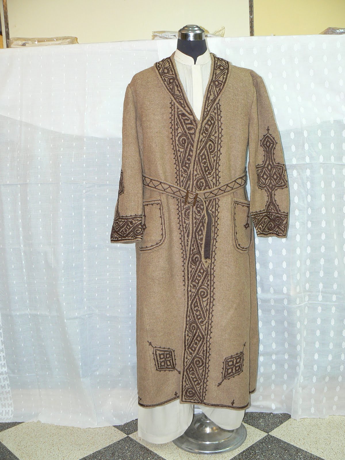Jans Megaseller: Chogha Handmade Sheep Wool Long Coat Over Coat