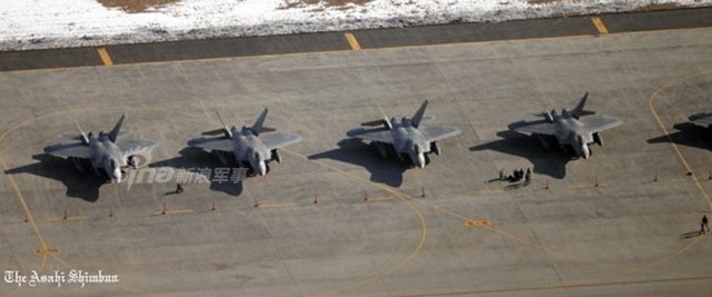 Asian Defence News: 14 US F-22 Raptors in Japan flew in from Alaska