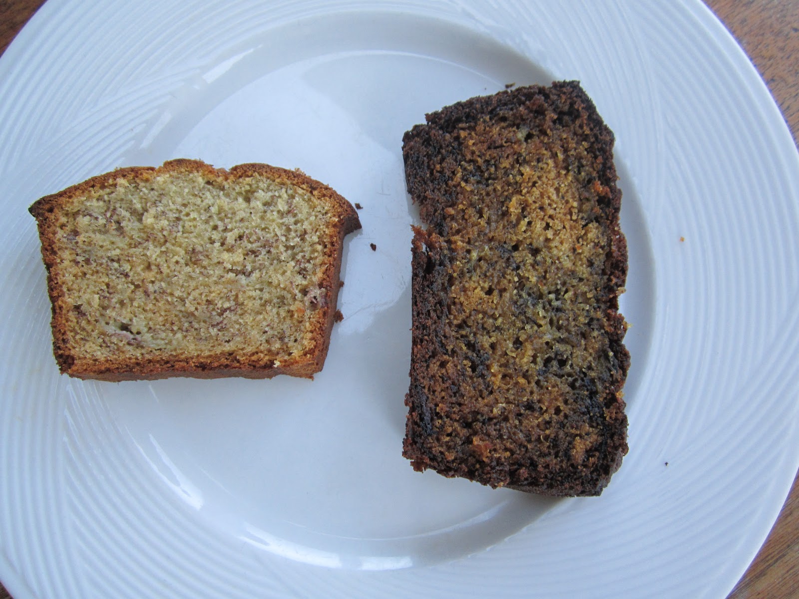 The Tipsy Baker: Banana bread buried in the middle