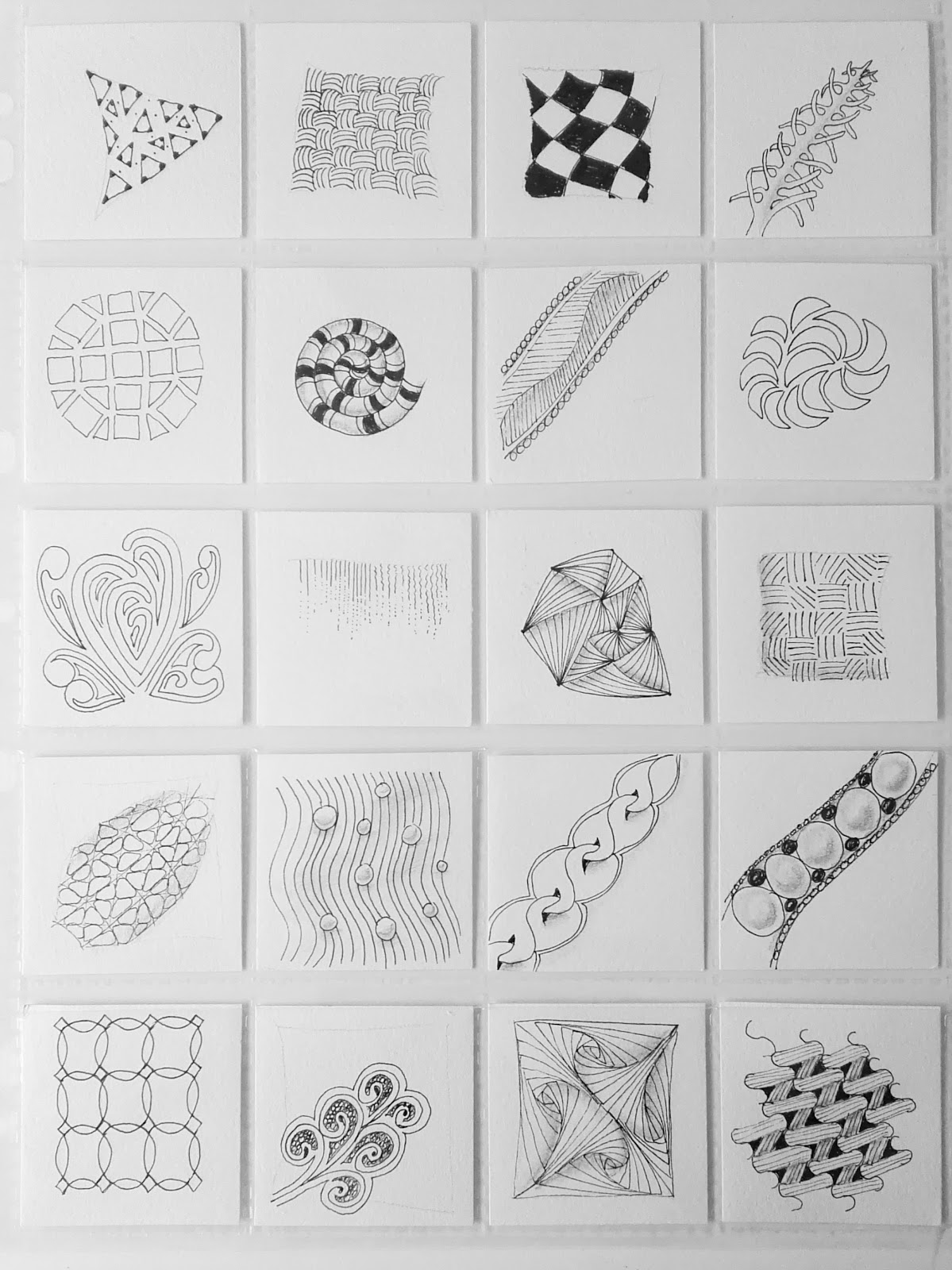 Tangle adventures: Official tangles