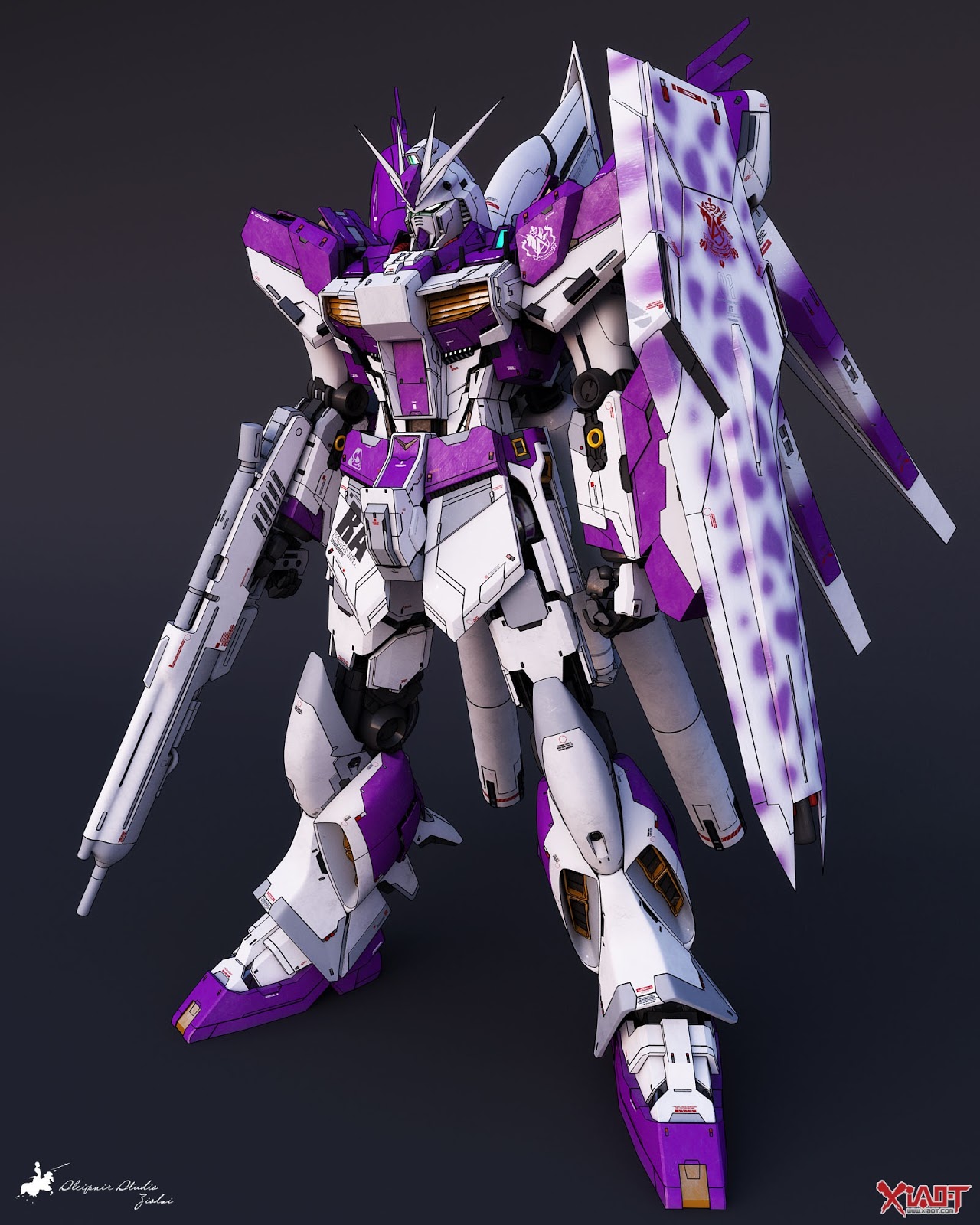 3D Graphics: nu Gundam Variation