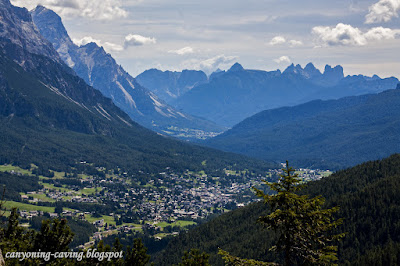 Canyoning - Caving: Via Ferrata Ettore Bovero/Col Rosa, Cortina, Dolomites