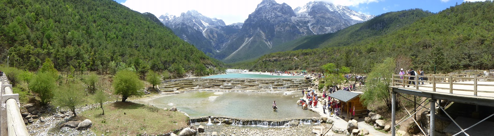 Tourswws: Blue Moon Valley, BaiShui River 藍月谷, 白水河/白水台