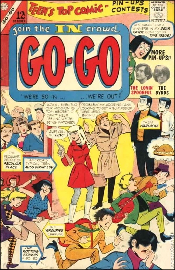1966 My Favorite Year: Go-Go Comics