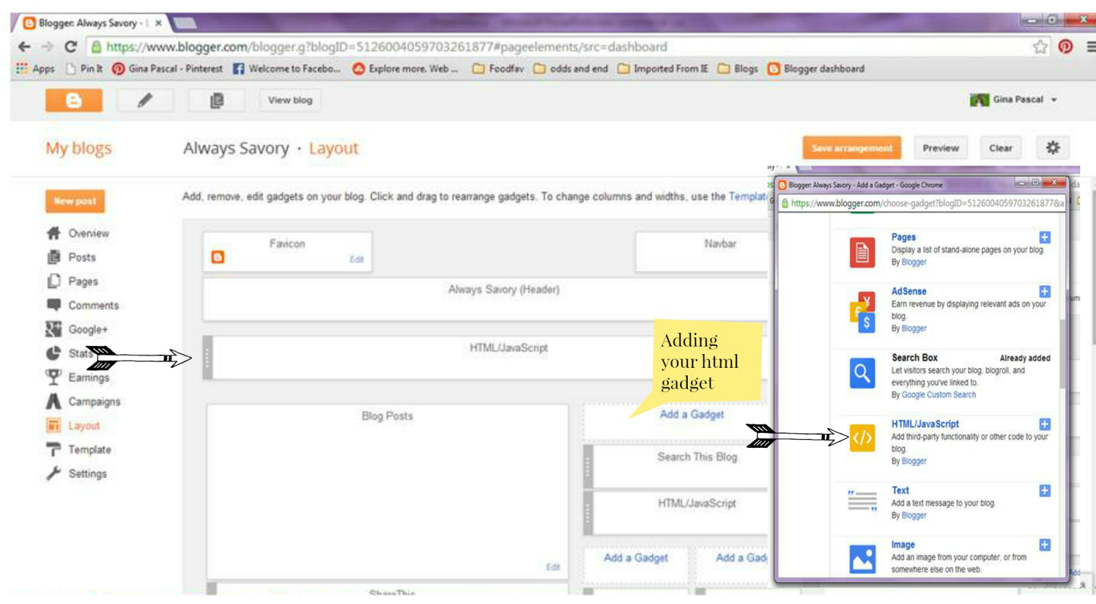 Always Savory : How to create your own Menu Bar