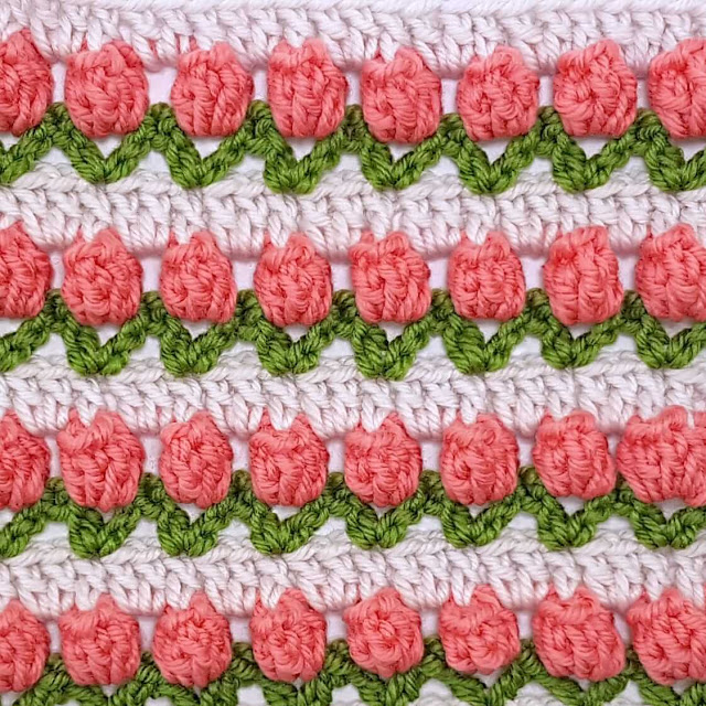 Crochet Tulip Stitch | Free Pattern
