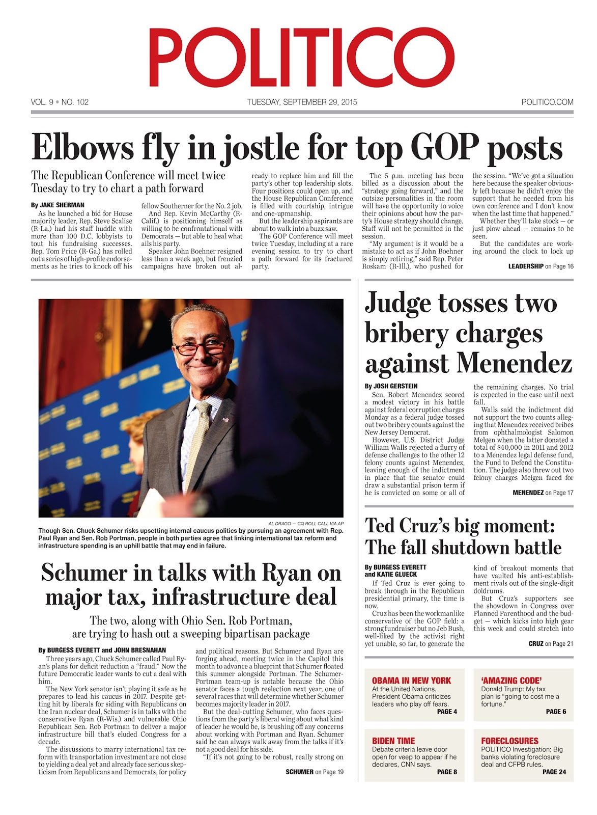 Bill Kuchman Creative: POLITICO Redesign 2015