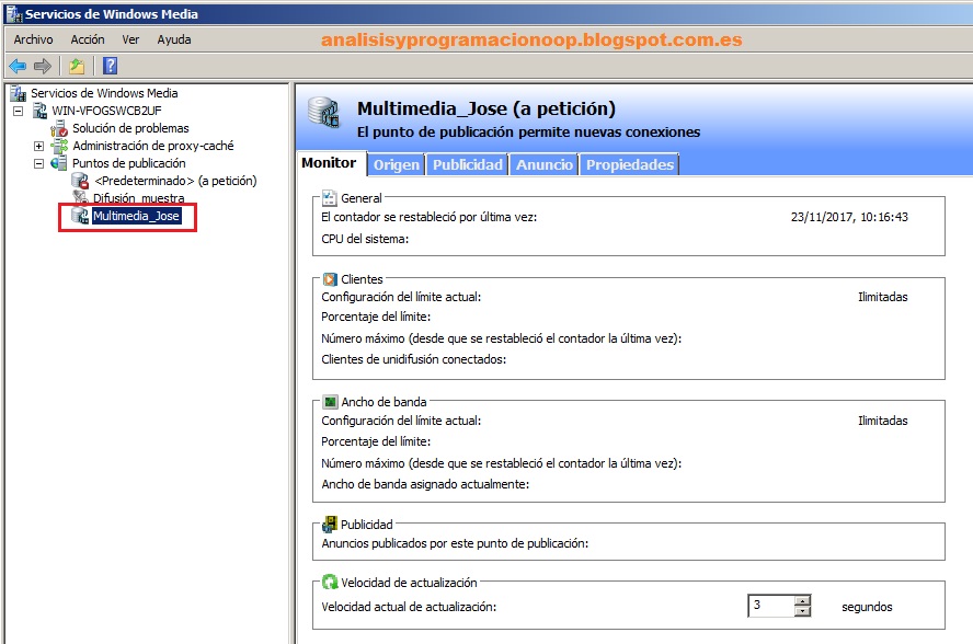 Análisis y Programación: Instalación y configuración de un servidor de ...