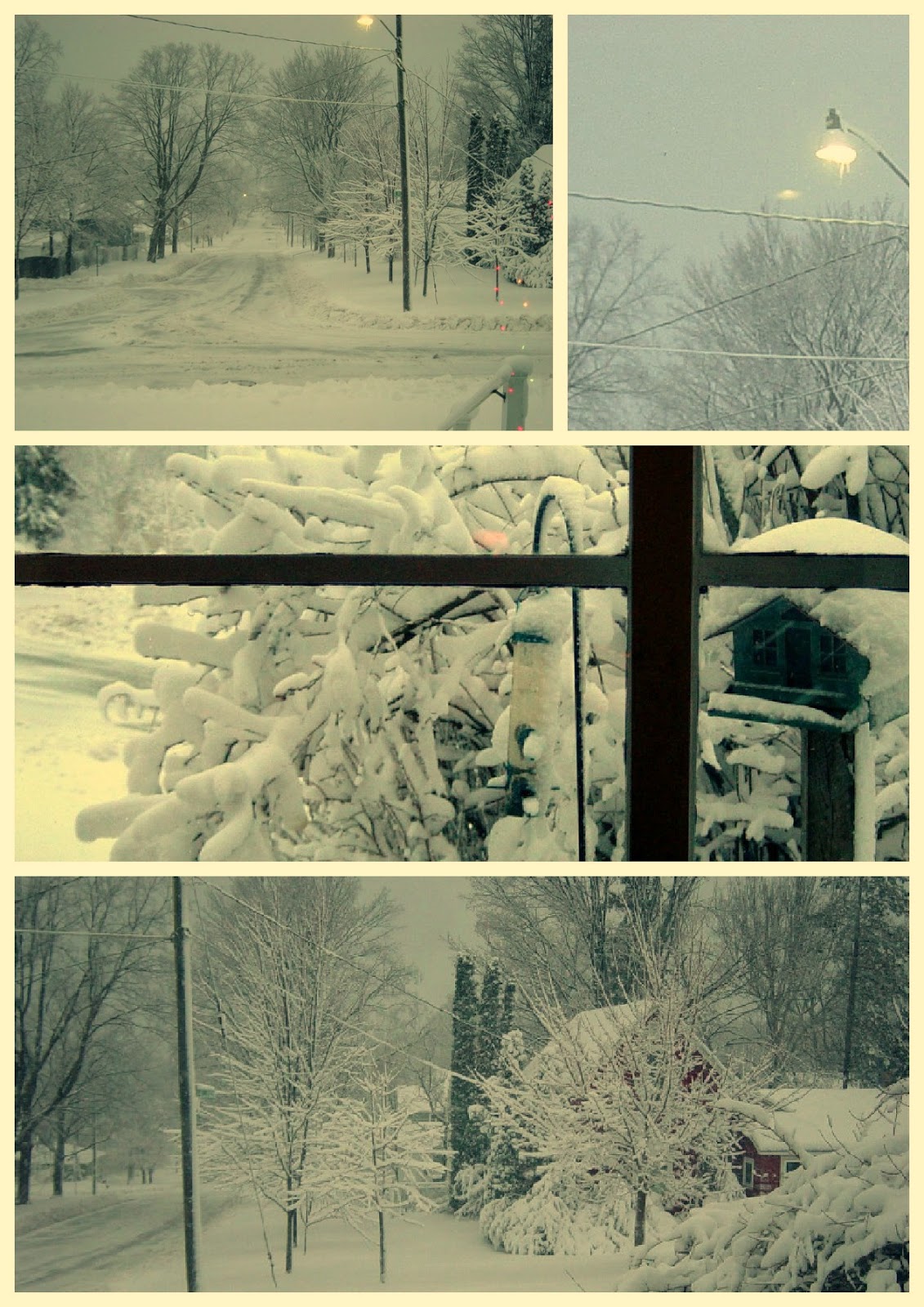 In and Out of The Studio: Snow