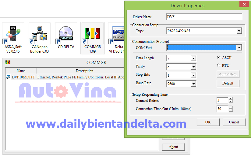 PLC Delta DVP10MC11T manual software | Delta - Mitsubishi - Siemens