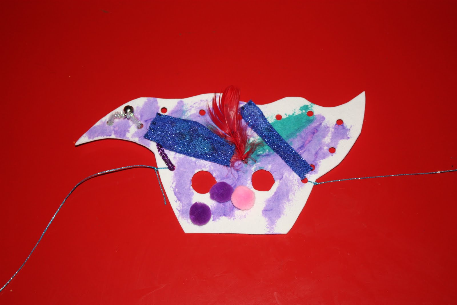 whirls and twirls around the world: Peru crafts: Festival masks