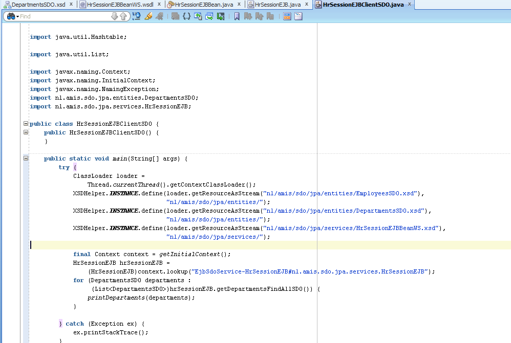 Java / Oracle SOA blog: Generating an EJB SDO Service Interface for Oracle SOA Suite