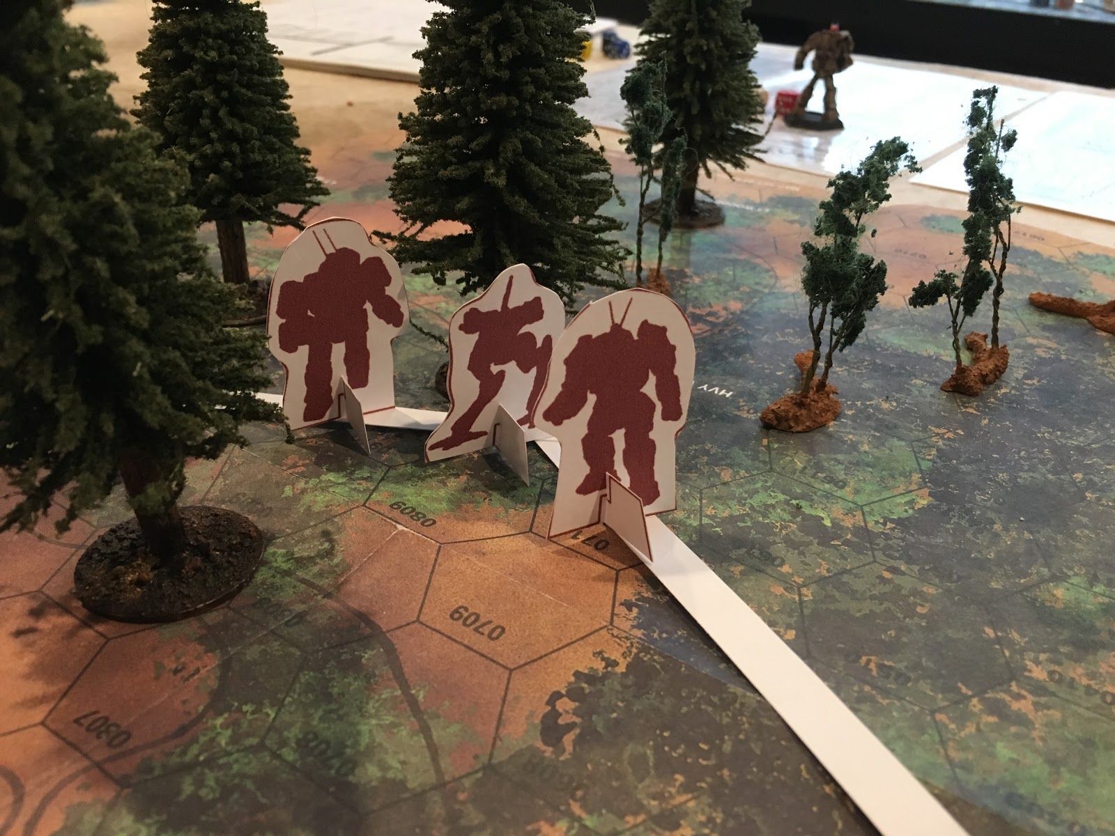 1000 Foot General: Battletech Campaign #1: Surprise!