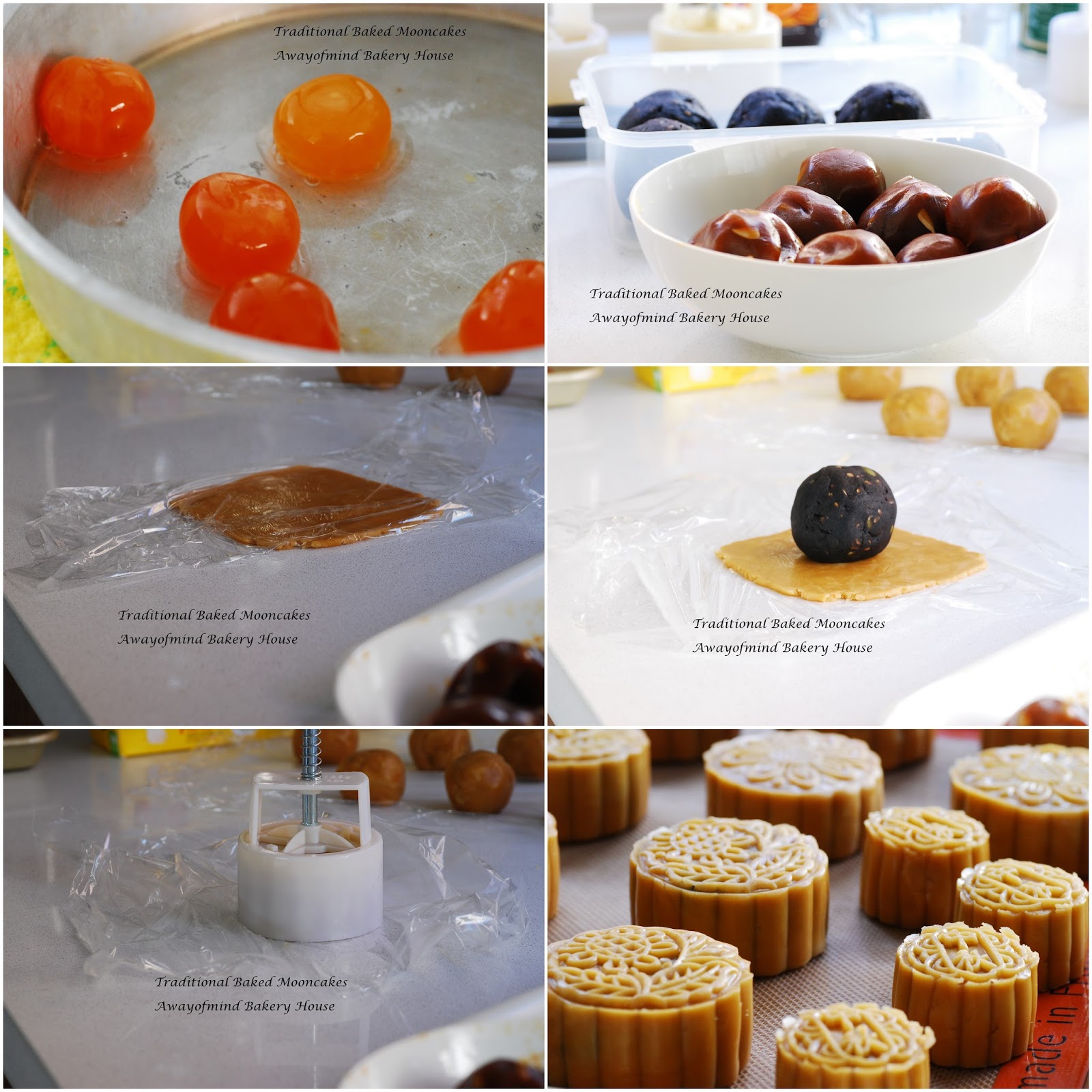 Awayofmind Bakery House: Traditional Baked Mooncakes 传统烘月饼