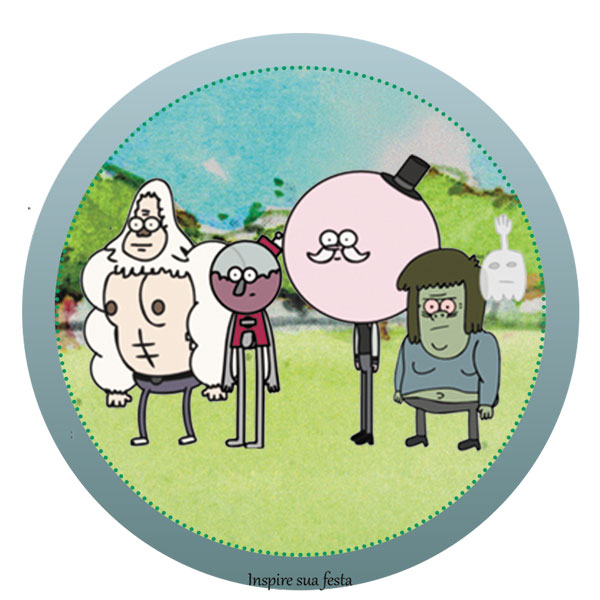 Regular Show: Free Printable Candy Bar Labels. - Oh My Fiesta! for Geeks