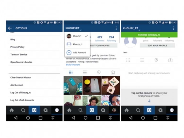 How To Use More Than One Account In INSTAGRAM For ANDROID How To Use More Than One Account In INSTAGRAM For ANDROID