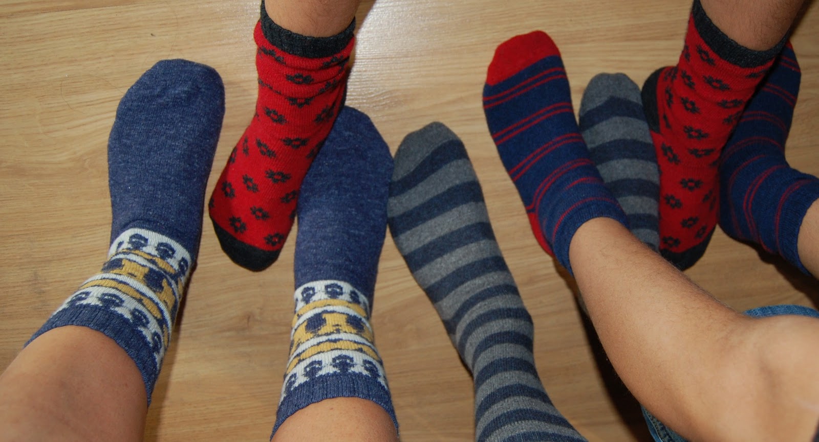 El Rincón de la Creación: Posando con Calcetines.