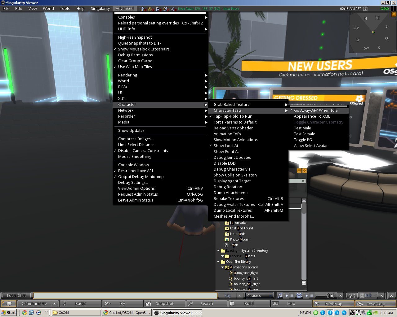 The Virtual World Technologist: Open Sim ~ OSgrid "How To Log In For ...