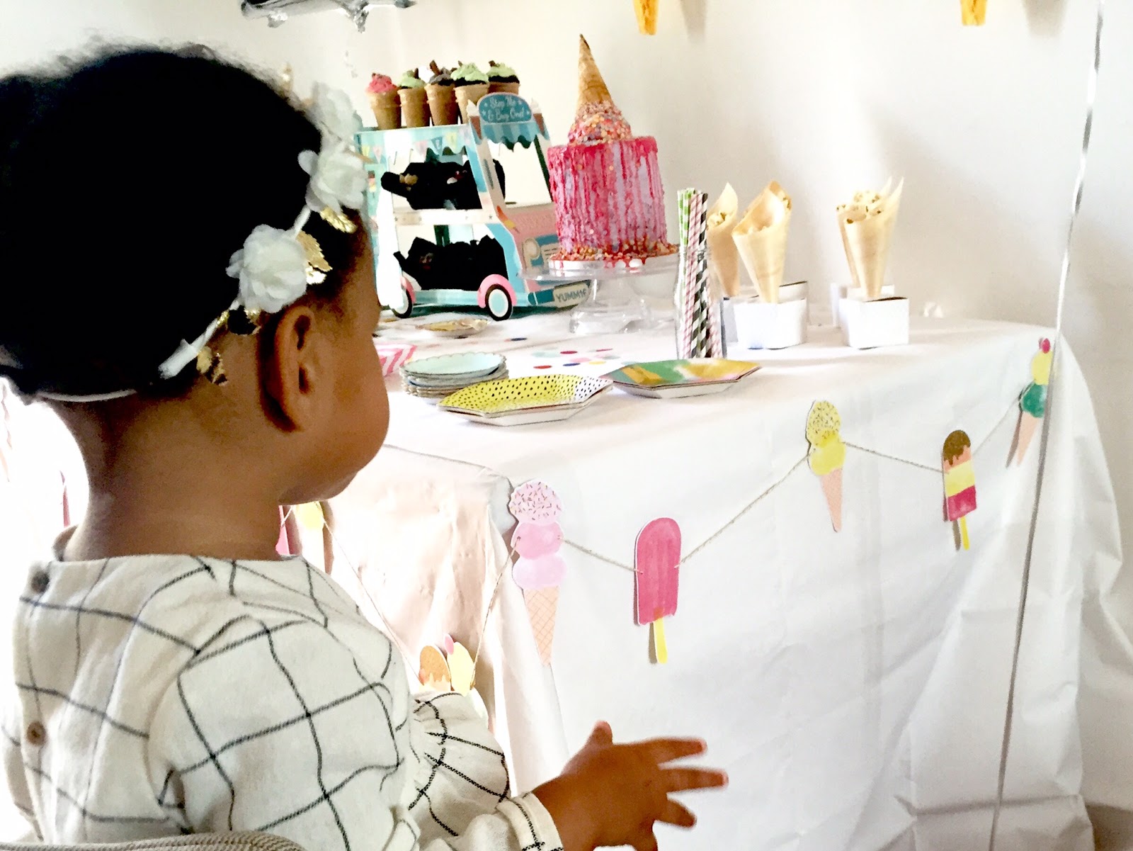 How To Create A Fun & Colourful Ice Cream Themed Birthday Party - Eat ...