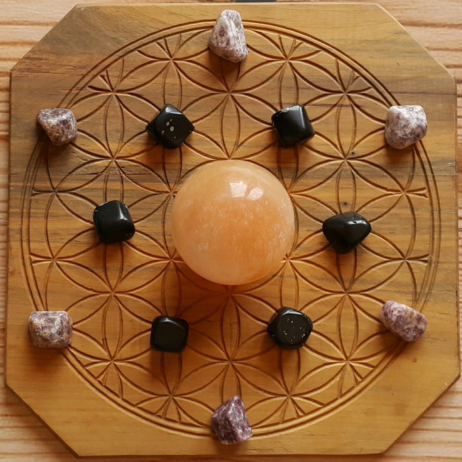 Flower of life (simbol Bunga Kehidupan)