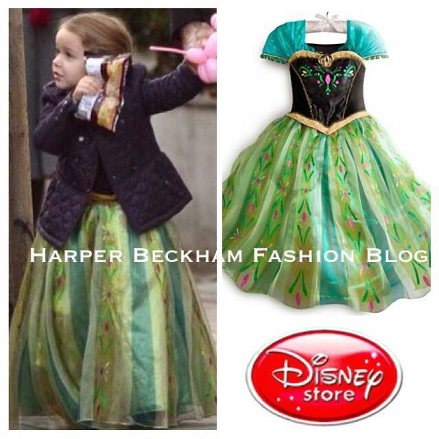 Harper Beckham Fashion Blog: December 2014: Harper arriving for a BP in ...