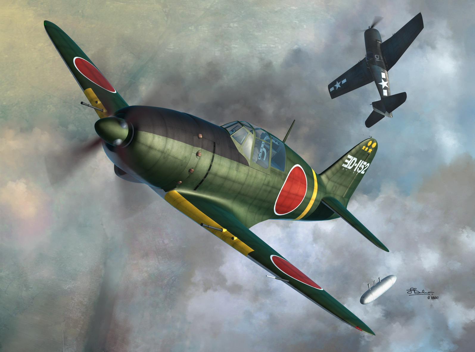 Mitsubishi J2M Raiden "Jack" background, Grumman F6F Hellcat | Aircraft ...