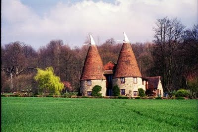 Valerie Wills Interiors: Oast houses, England