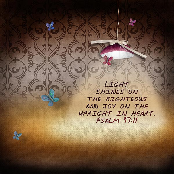 Layout for Today: Light and Joy