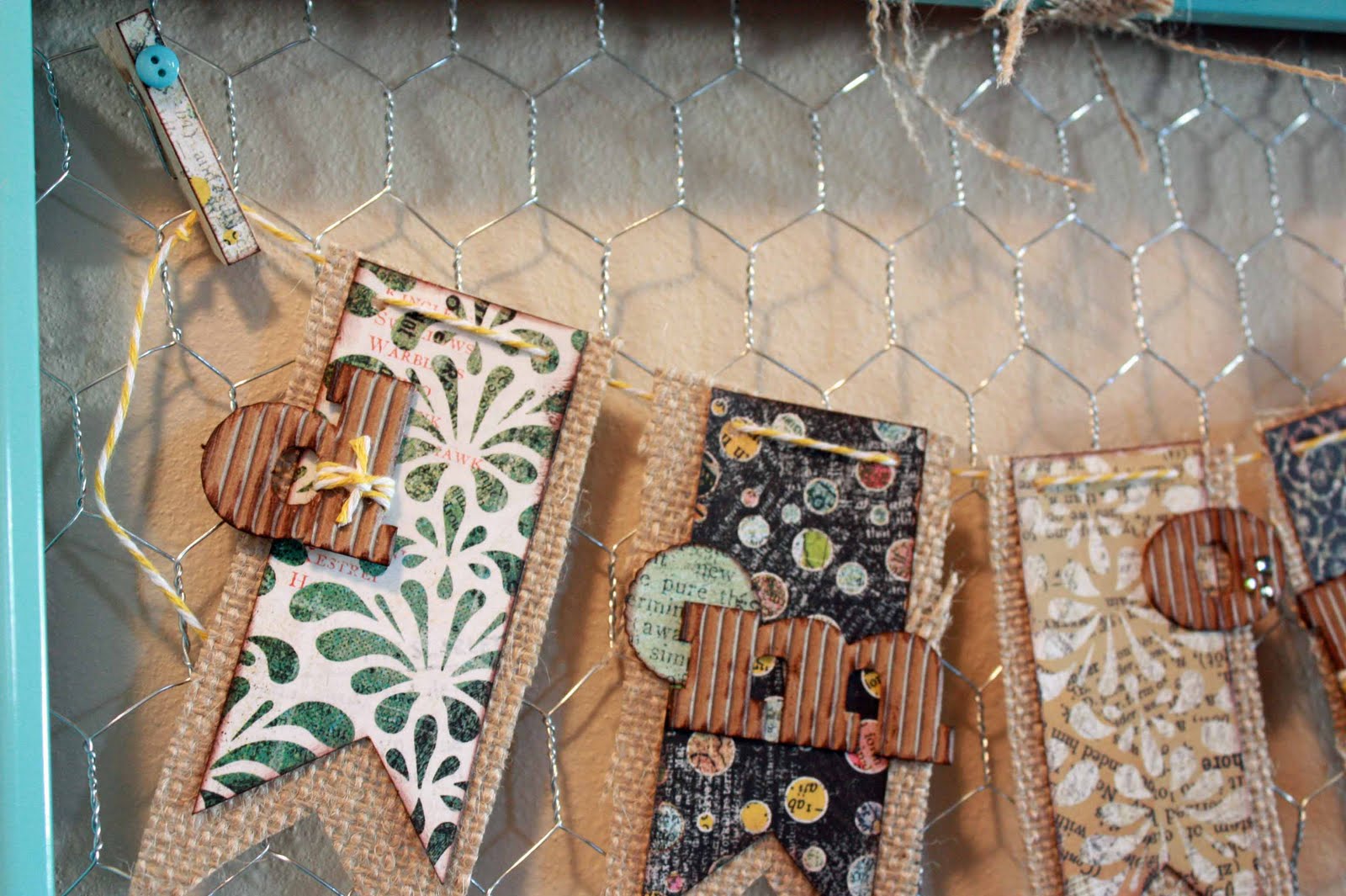 me & my scraps: chicken wire - it's not just for chickens