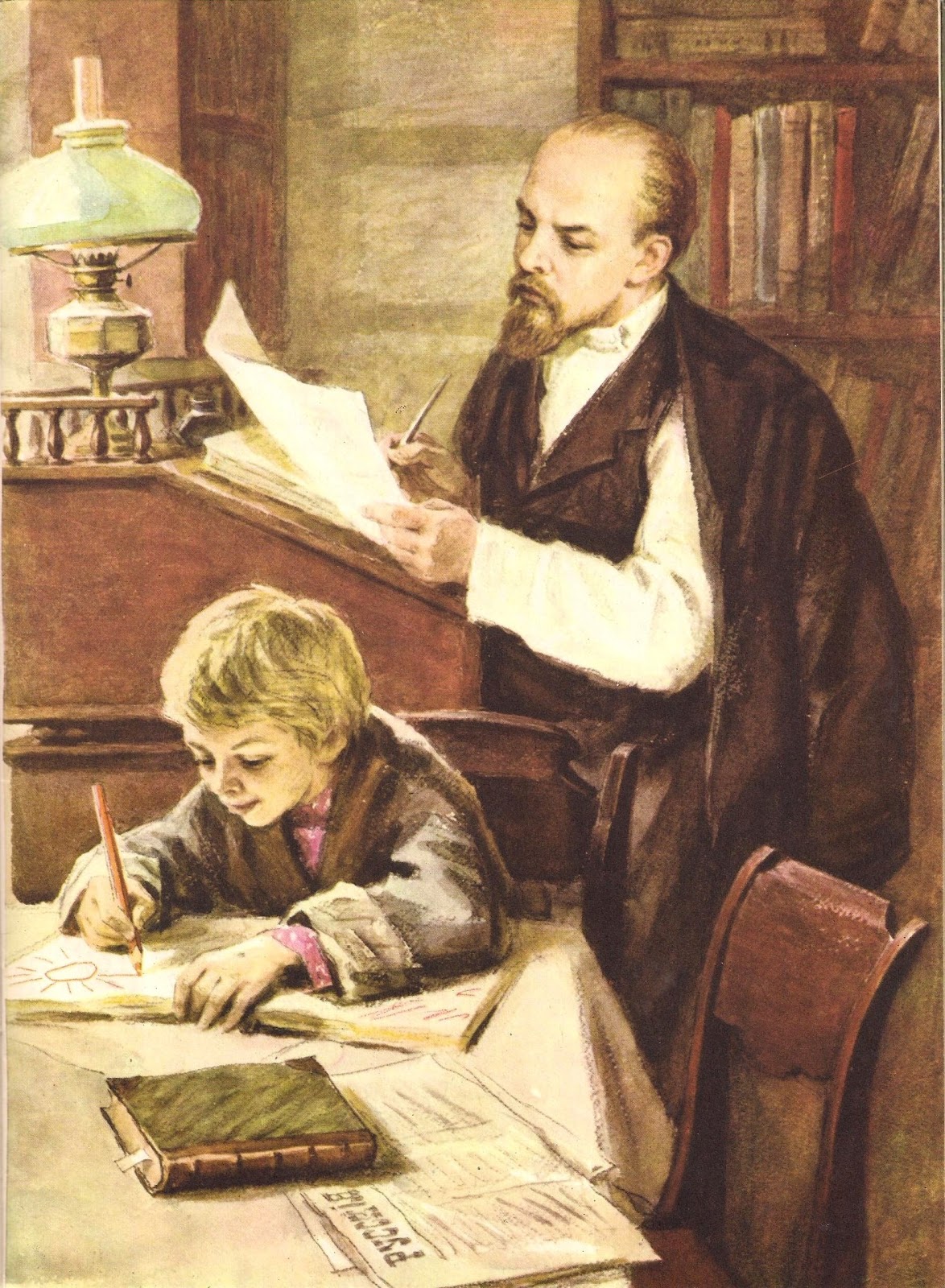 Library things: Vladimir Lenin and the children