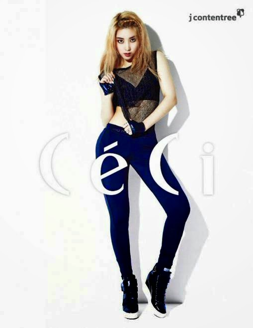 Sohyun de 4minute posa sensual para la revista CeCi | Kpop Replay