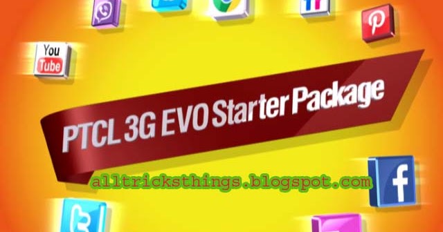 PTCL 3G EVO Monthly Pack 5gb Only In Rs750 - All Tricks Things