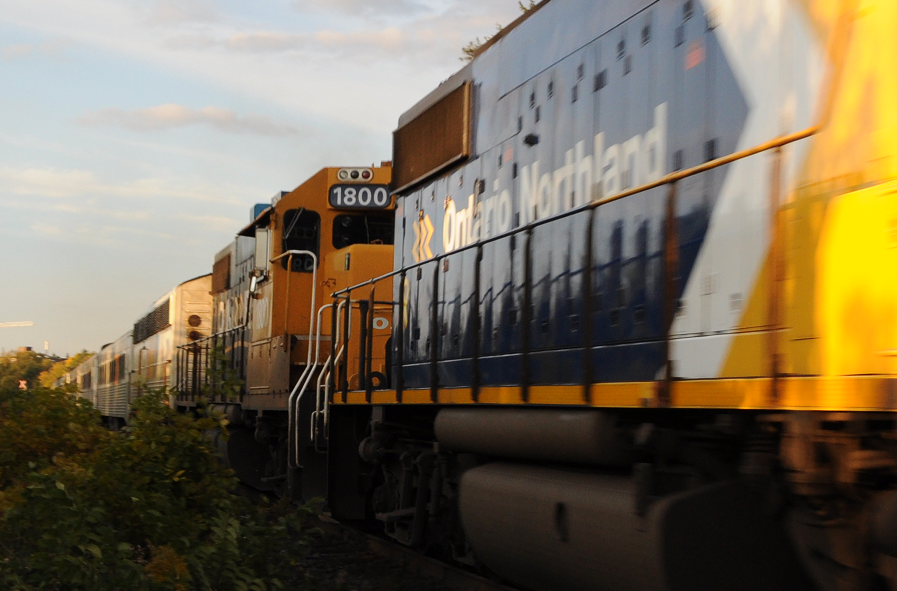 The Railfanning Runner: Ontario Northlander Last Run - Quick Post