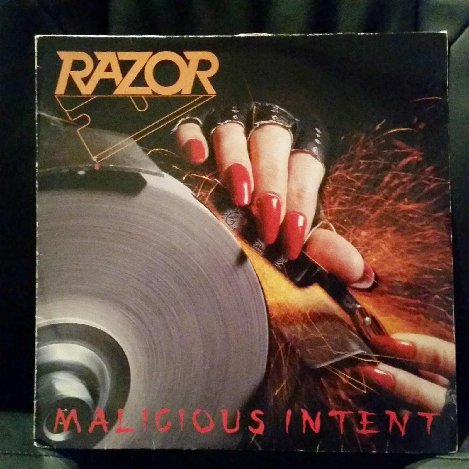 Brown-Sock's Shit Hole: Razor (Can) - Malicious Intent (1985)