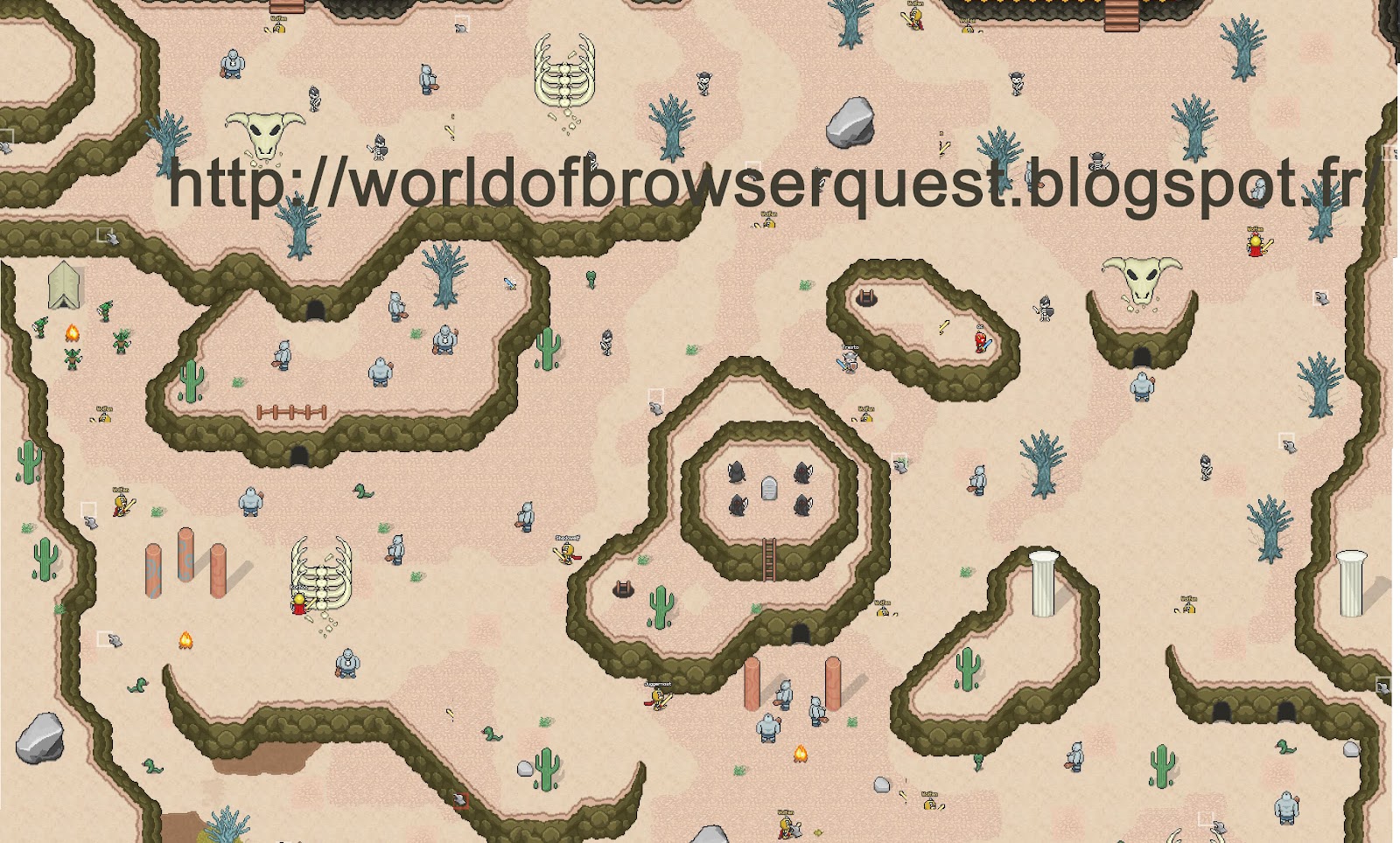 World of BrowserQuest - BrowserQuest Fan Site: Maps